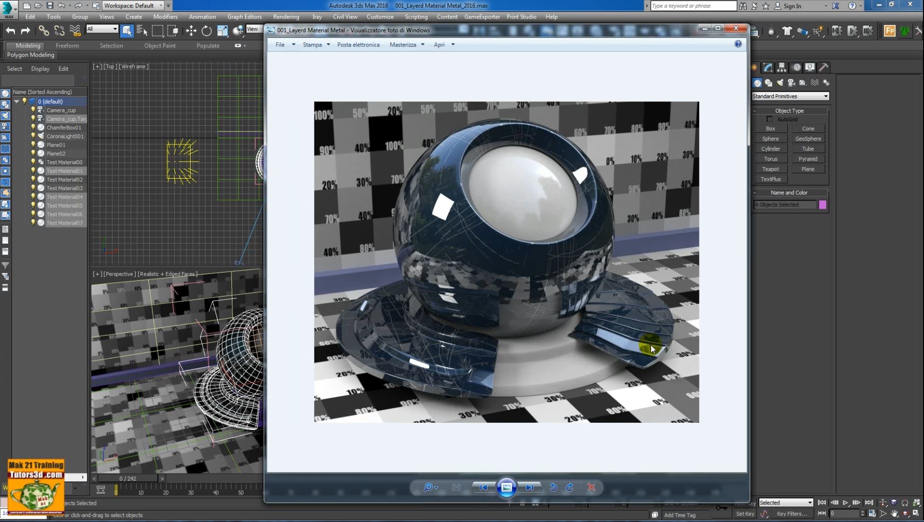 Training material corona tutorial