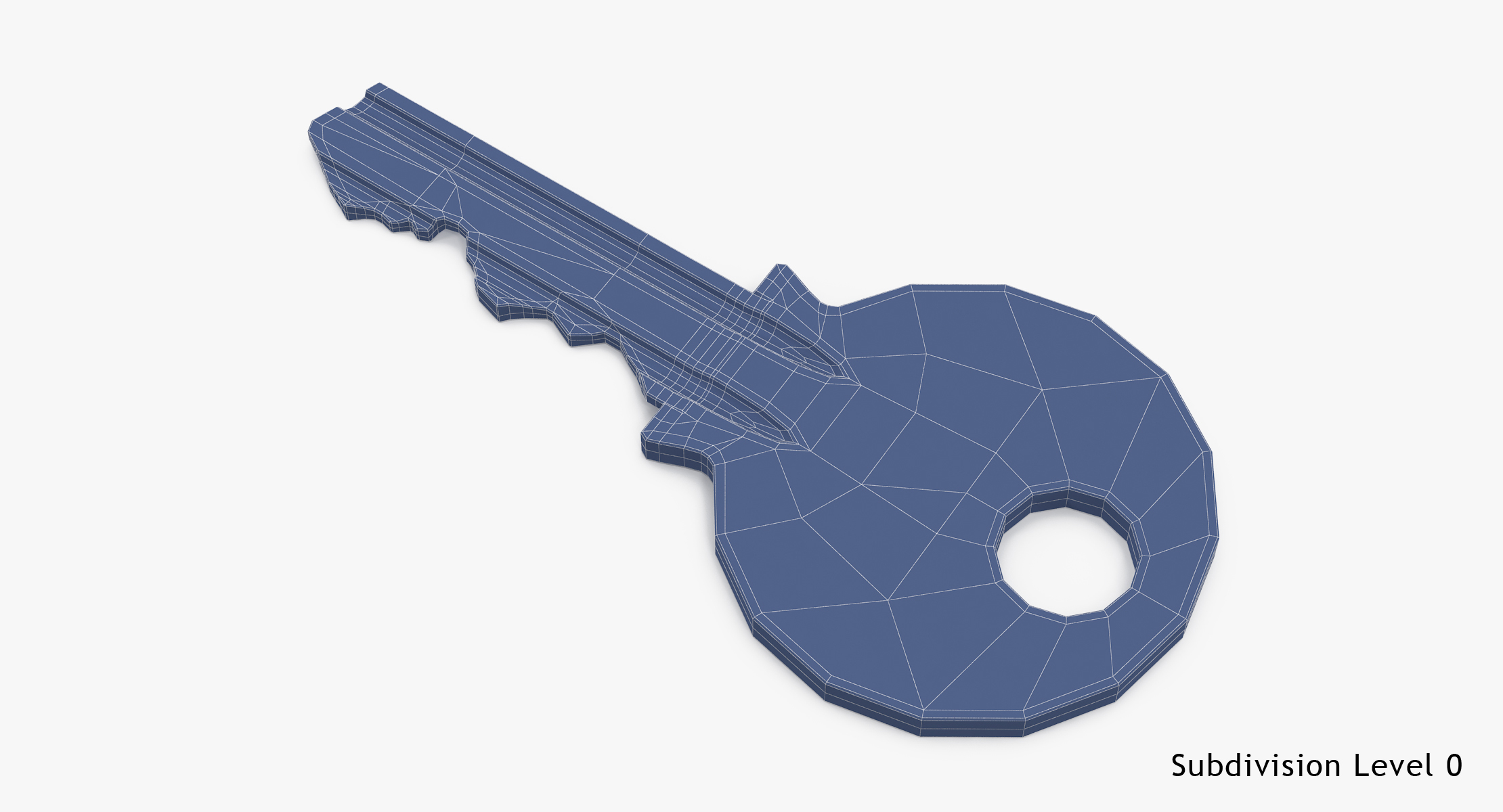 house key 01 3d c4d