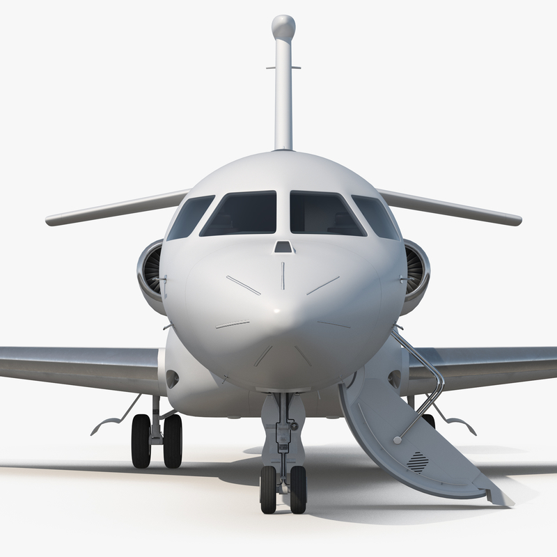 Business jet dassault falcon model | 1147299 | TurboSquid