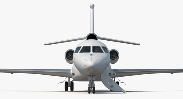 Business jet dassault falcon model | 1147299 | TurboSquid