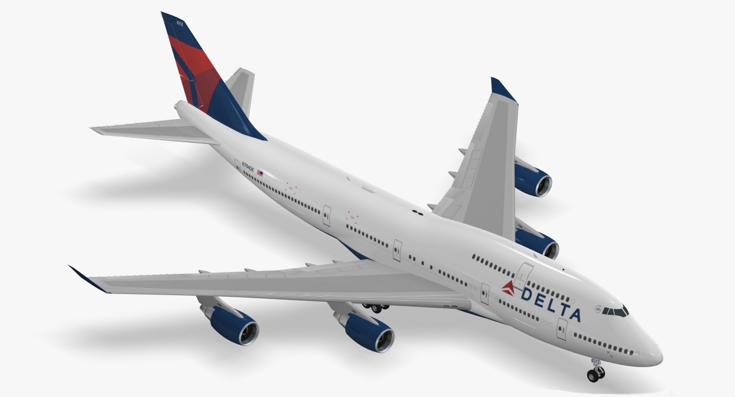 boeing 747-400 delta air lines max