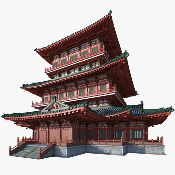 Building Asian 3D Models for Download | TurboSquid