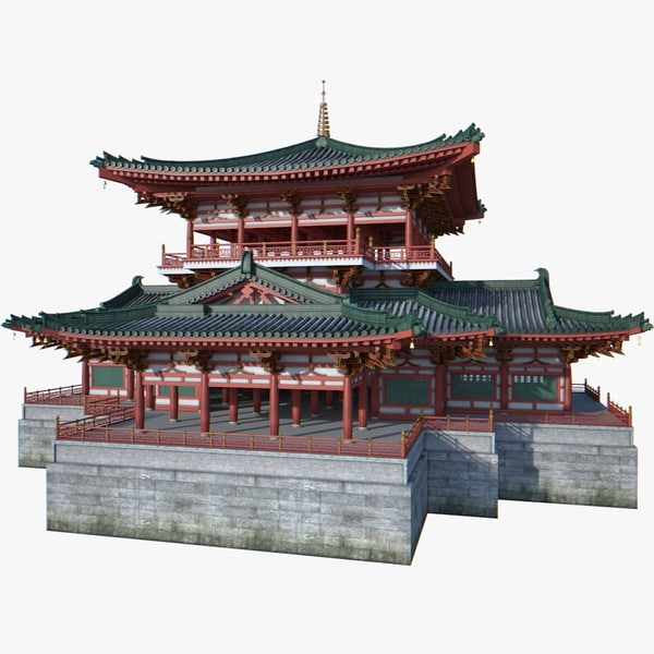 Building Asian 3D Models for Download | TurboSquid