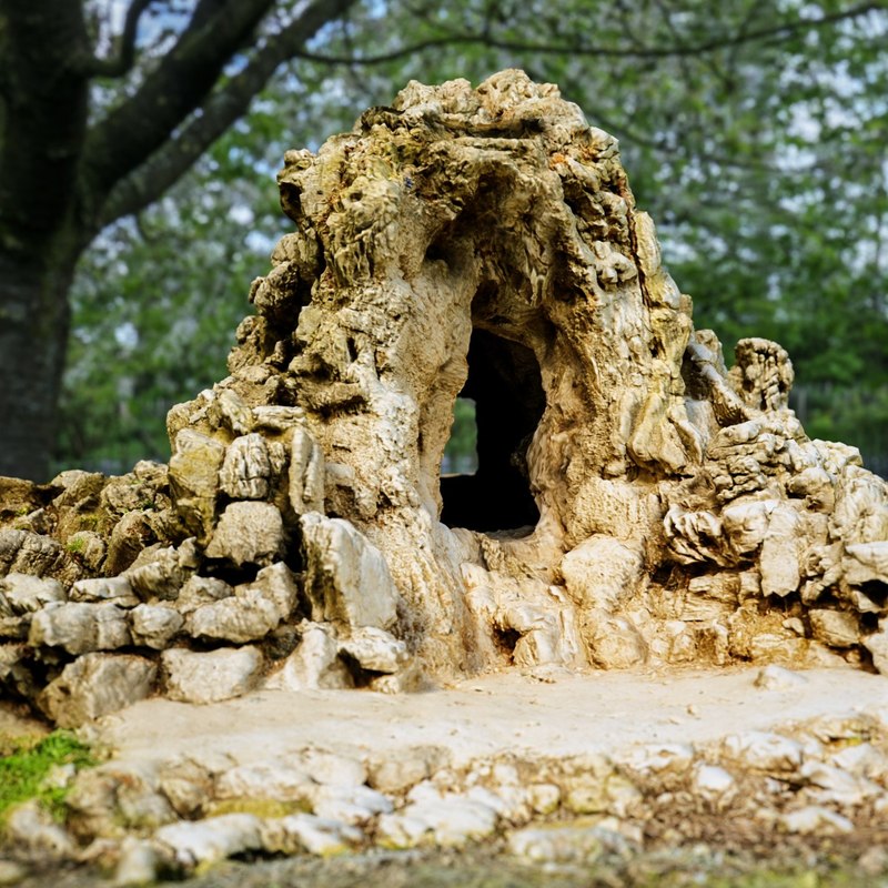 3d cave landscape model