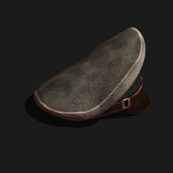 german nazi cap 3d 3ds