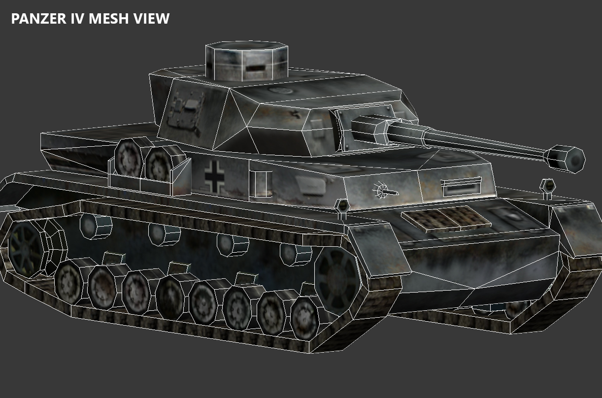 tank panzer iv 3d 3ds