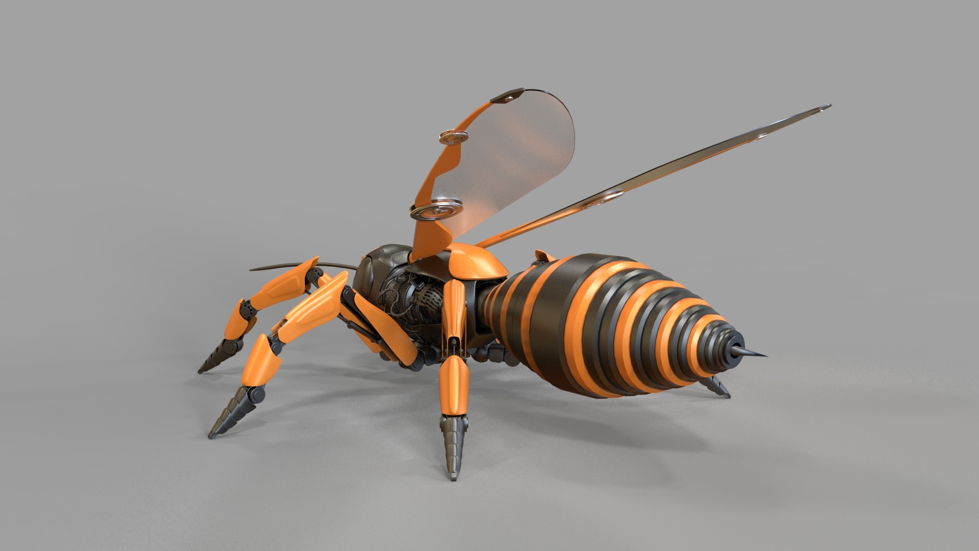 c4d robot wasp