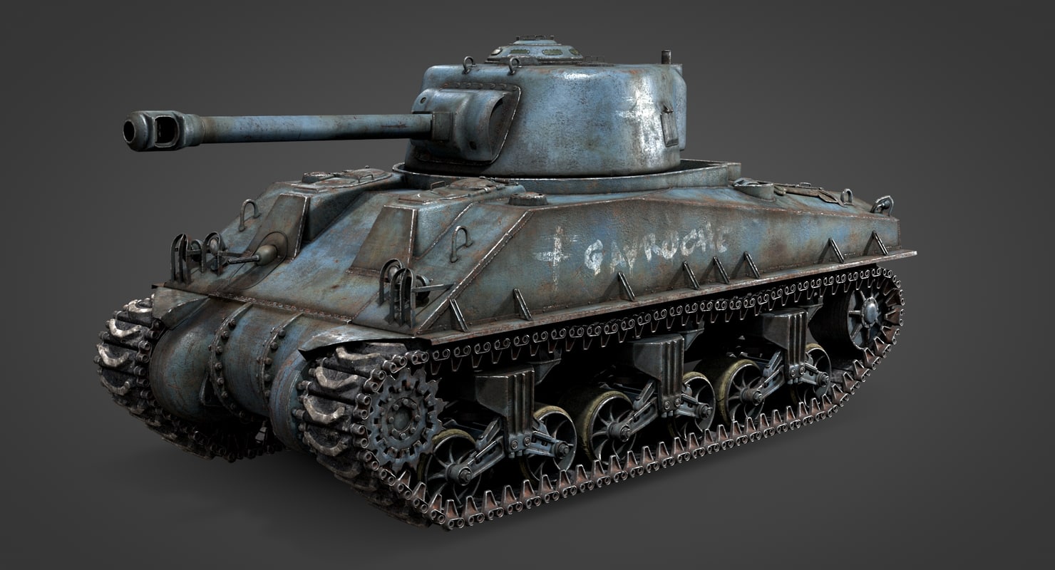 m4a3 sherman tank rig max