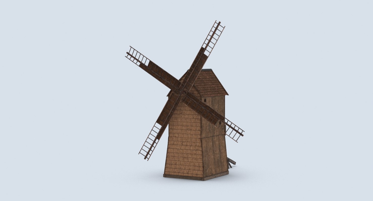 3D windmill-01 model - TurboSquid 1160382