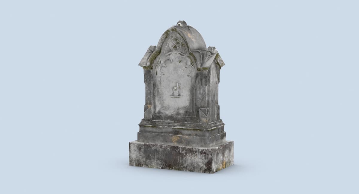 Headstones-01---headstone-01 3D model - TurboSquid 1160392
