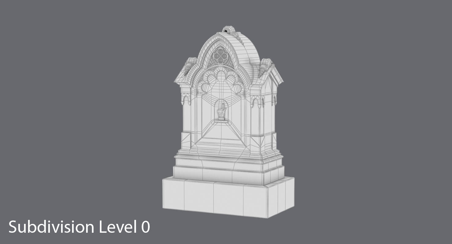 Headstones-01---headstone-01 3D model - TurboSquid 1160392