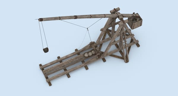 Medieval-trebuchet 3D model - TurboSquid 1160447
