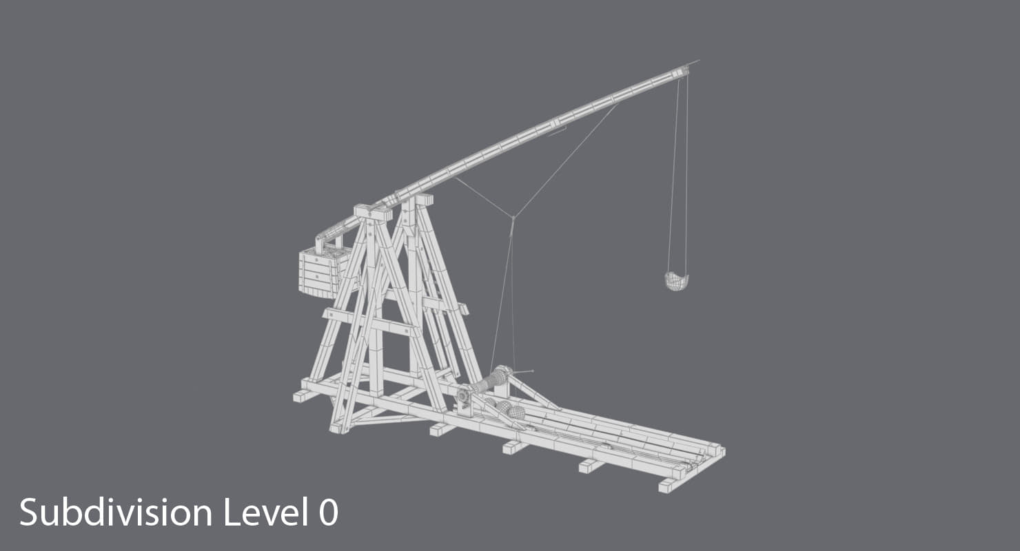 Medieval-trebuchet 3D model - TurboSquid 1160447