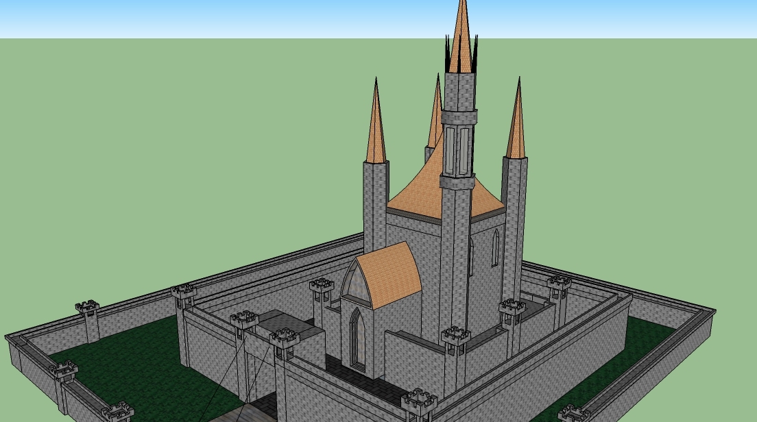 Castle SketchUp Models for Download | TurboSquid