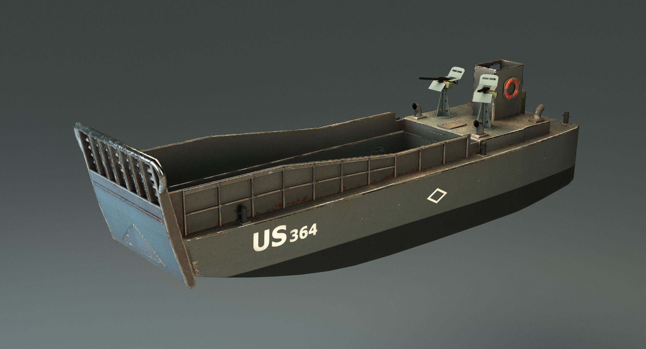3d landing craft mechanical lcm