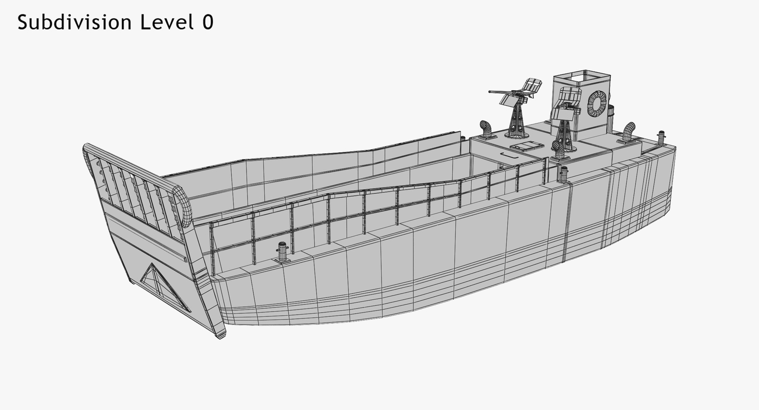3d landing craft mechanical lcm