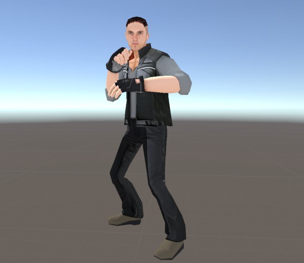 Game model Asset Fighter