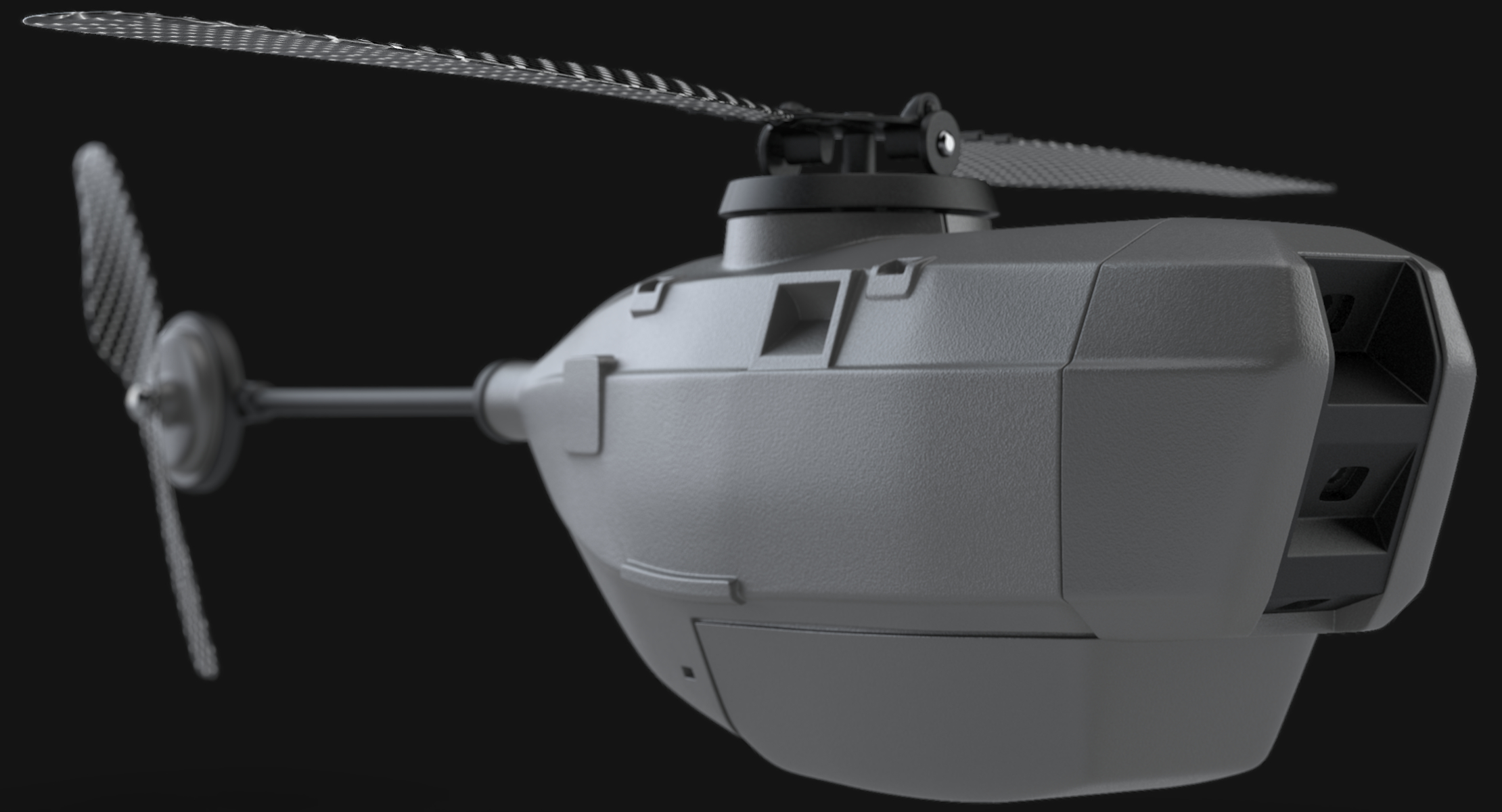 3d model pd-100 black hornet