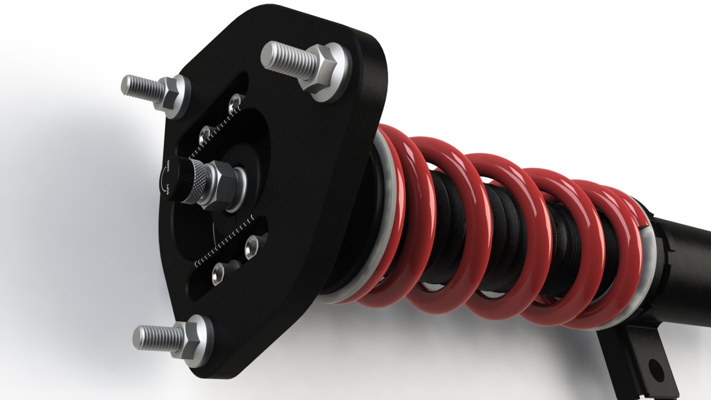 coilover 3d max