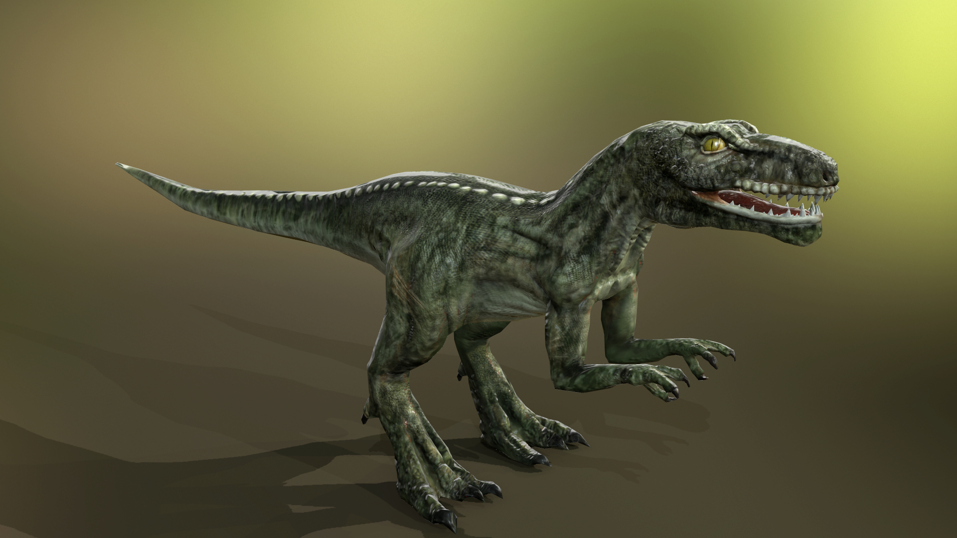 random dinosaur 3d max