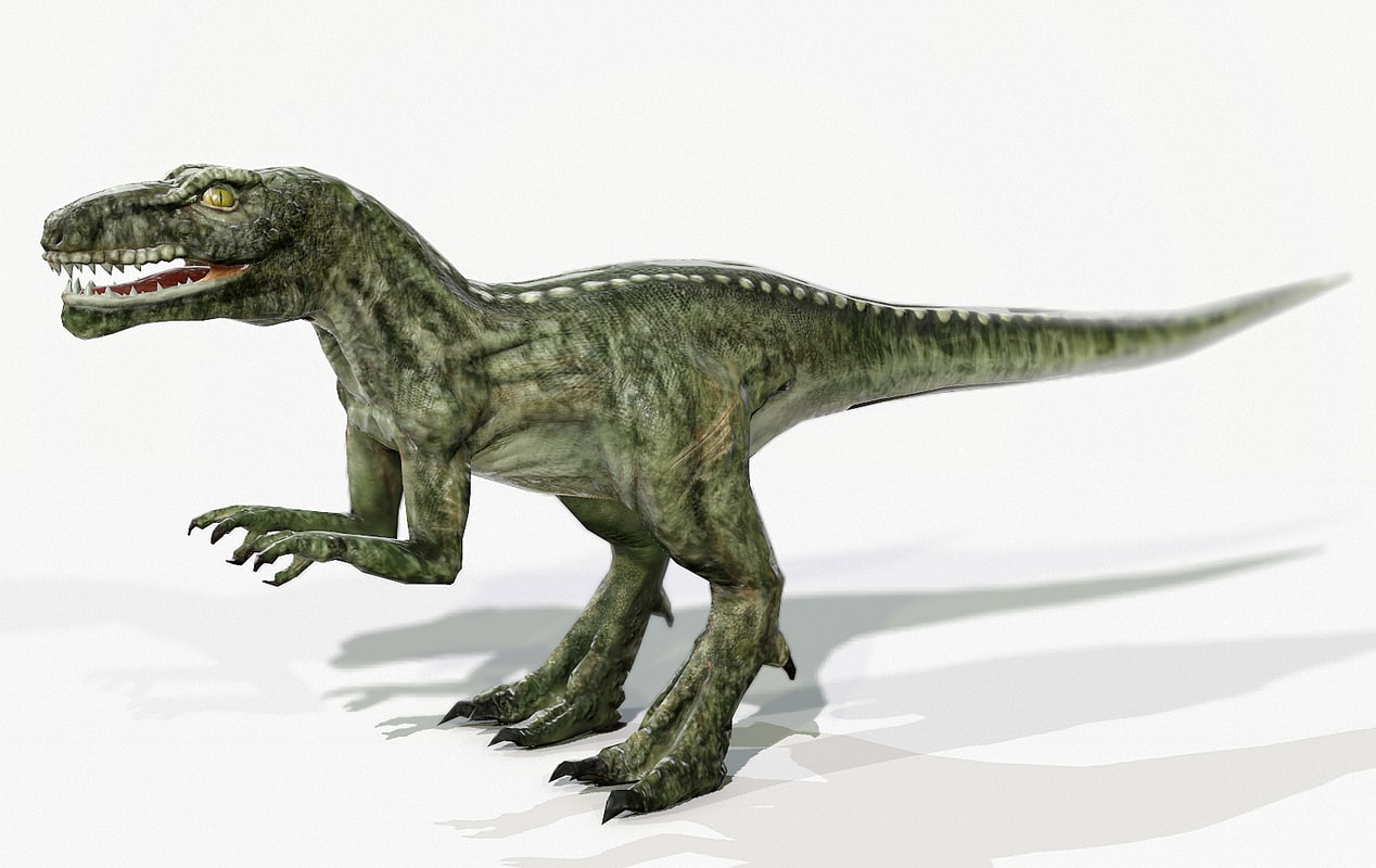 random dinosaur 3d max
