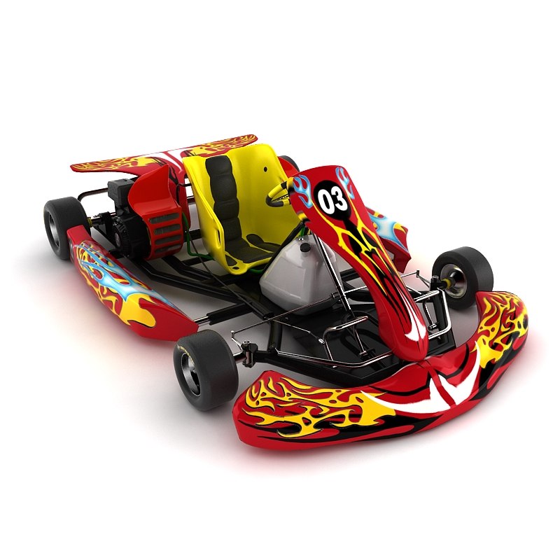 3d kart model