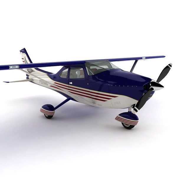 modelo 3d Avión de ala alta - TurboSquid 537098