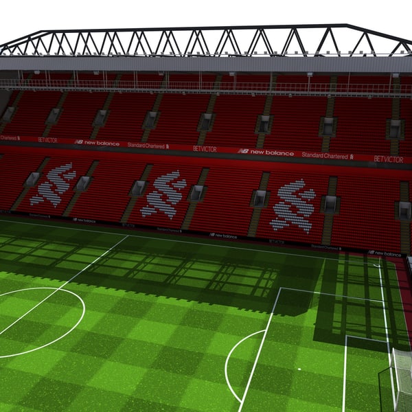 anfield stadium 3d model
