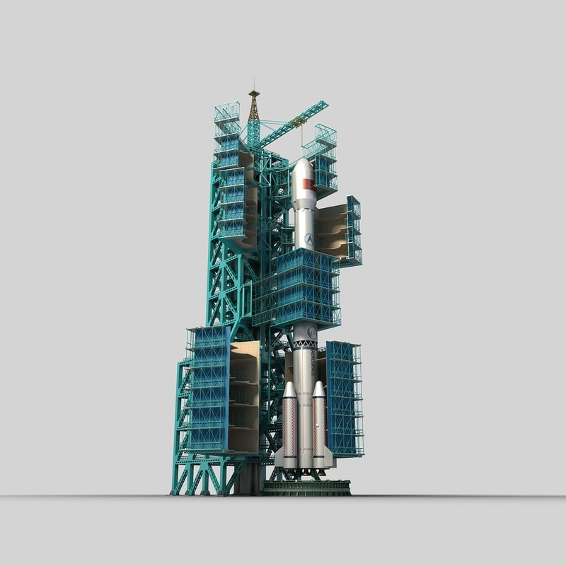 Satellite tower 3D model - TurboSquid 1170499