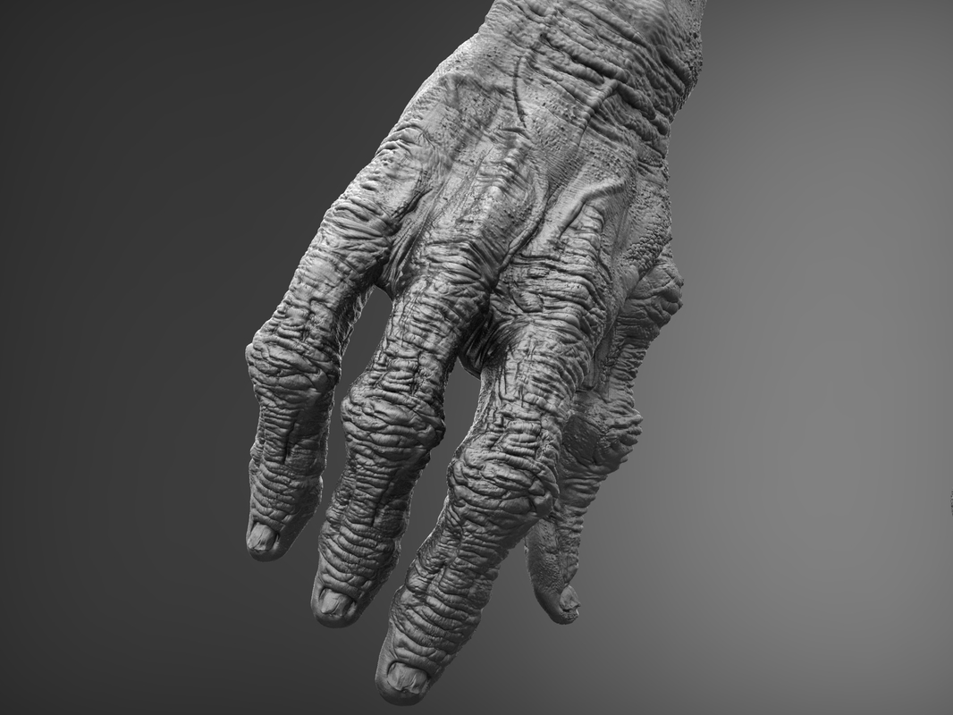 3d alien model