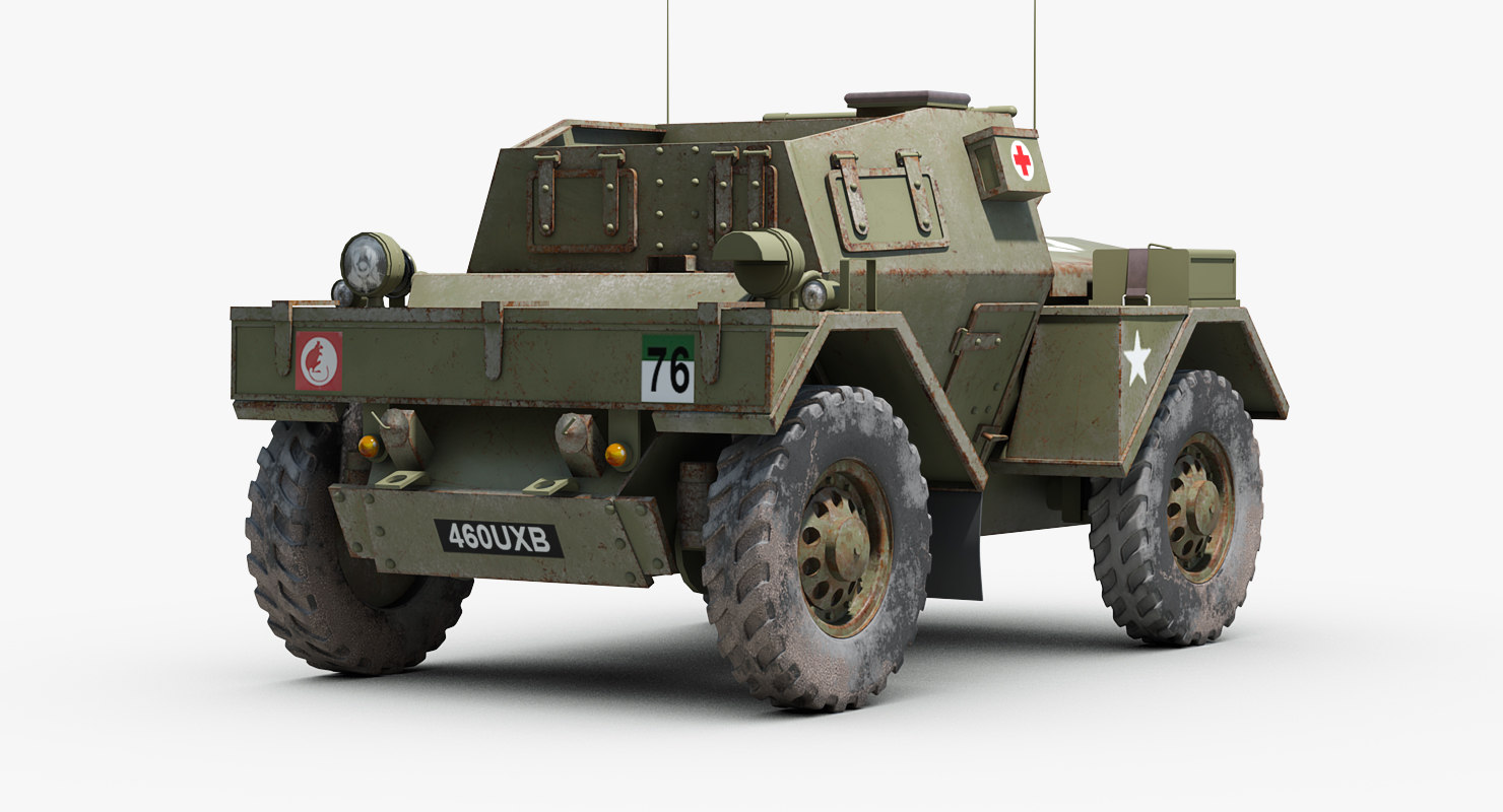 ww2 daimler dingo armored 3ds