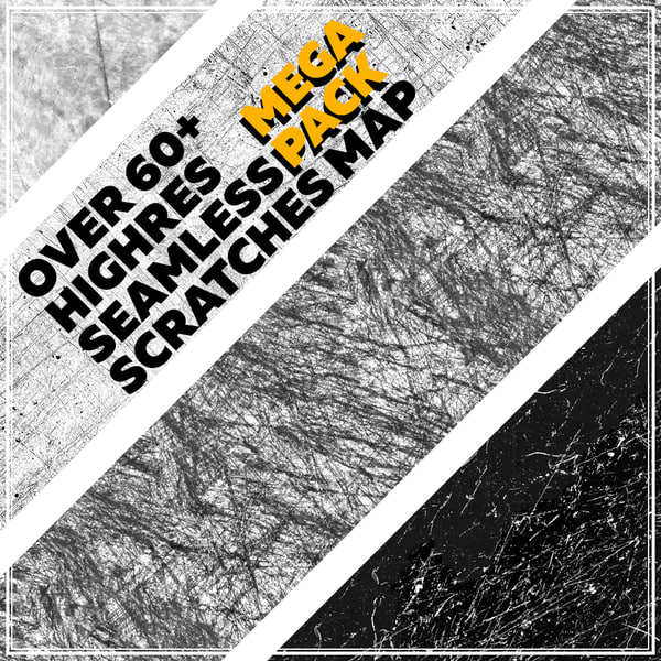 Texture map scratches grunge
