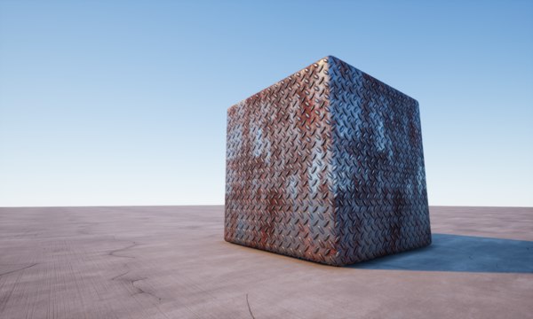 Texture PNG diamond plate rust
