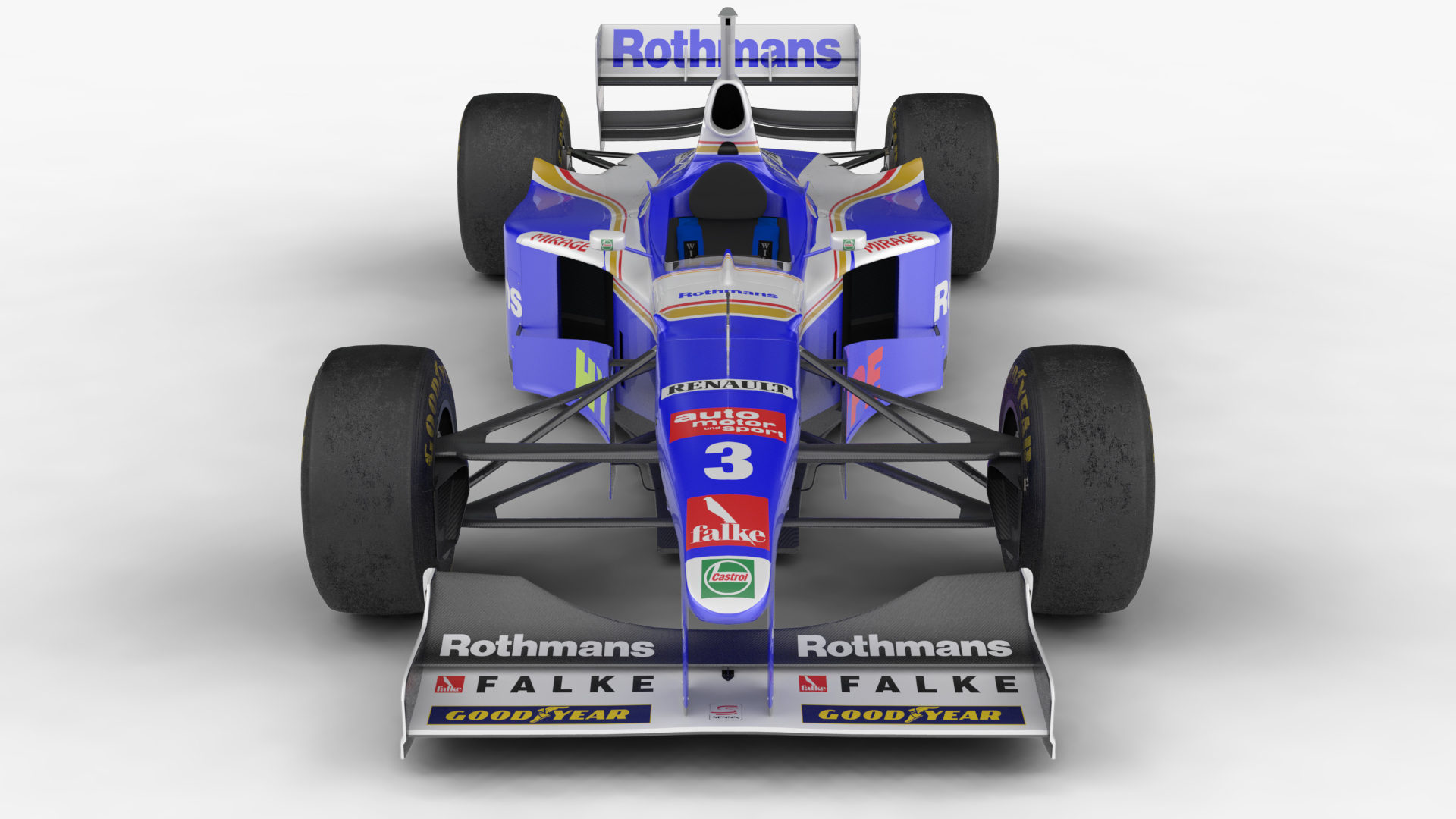modelo 3d Williams FW19 - TurboSquid 1125792