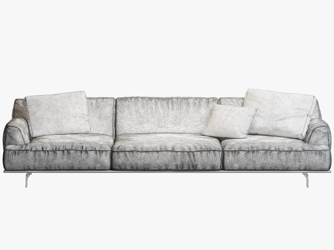 tribeca poliform sofa seat 3d max
