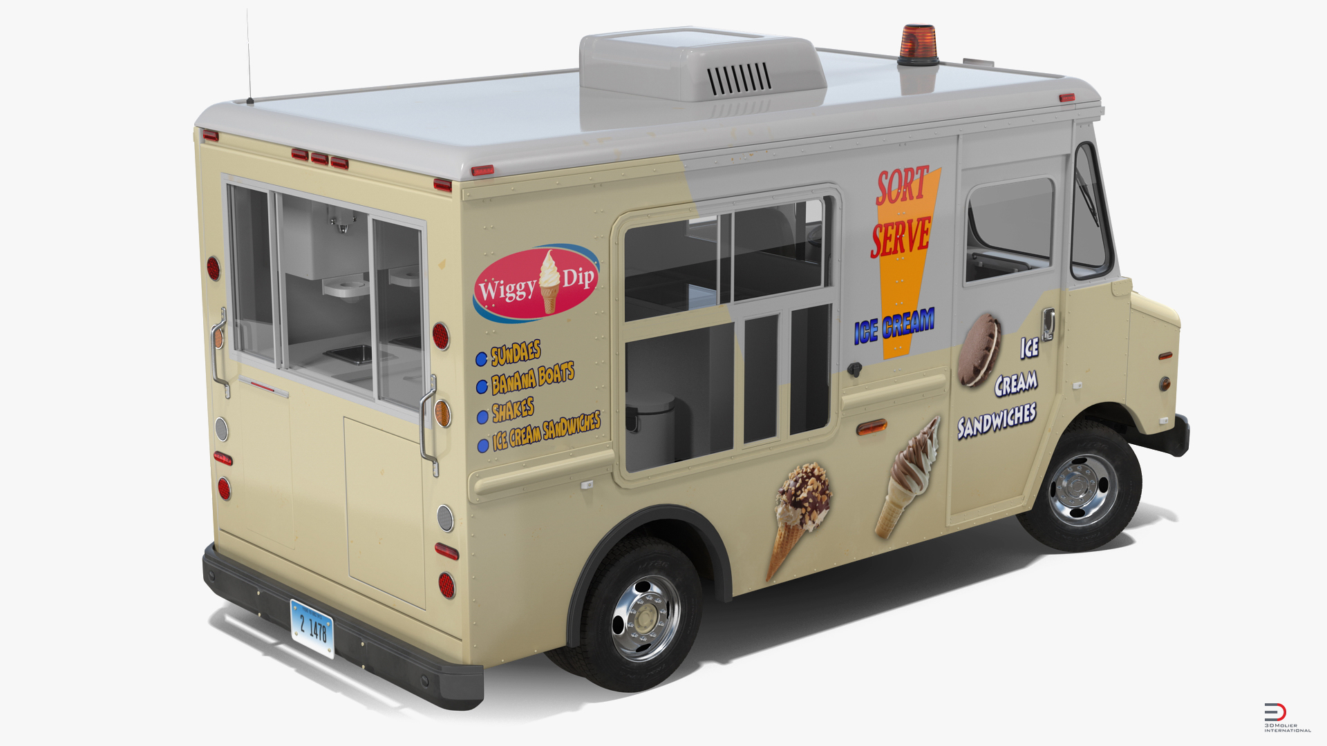 ice cream van modeled max