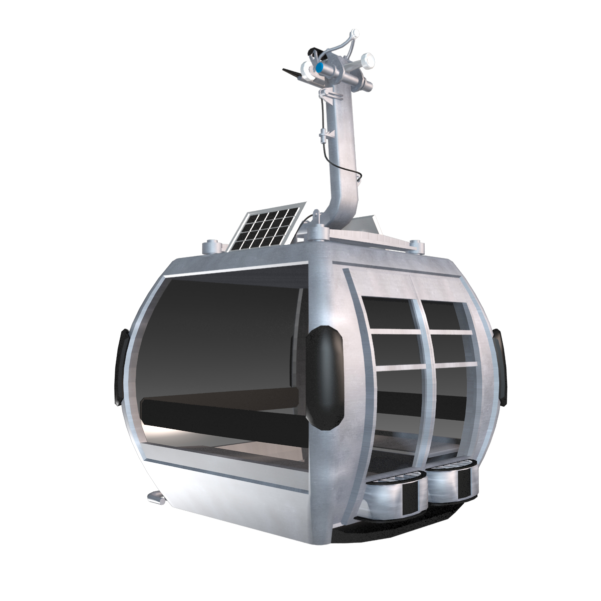 ropeway cabine 3d model