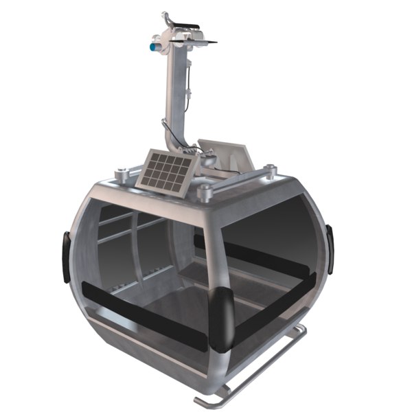 ropeway cabine 3d model