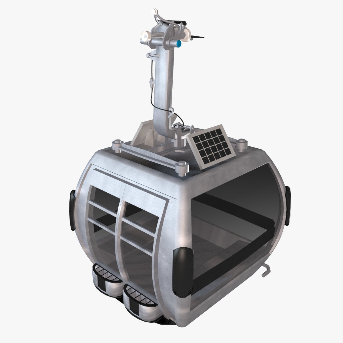 ropeway cabine 3d model