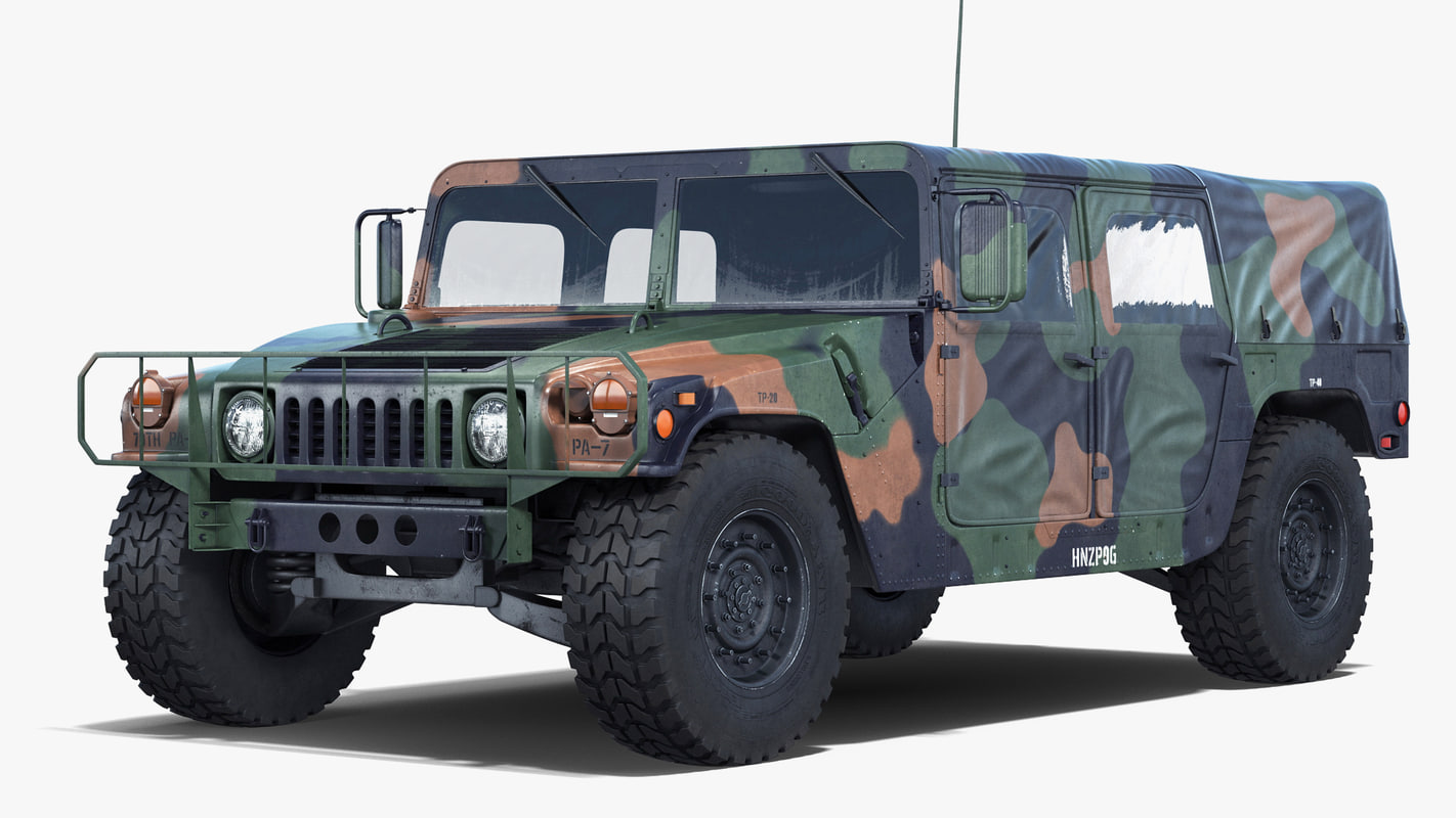 3d troop carrier hmmwv m1035