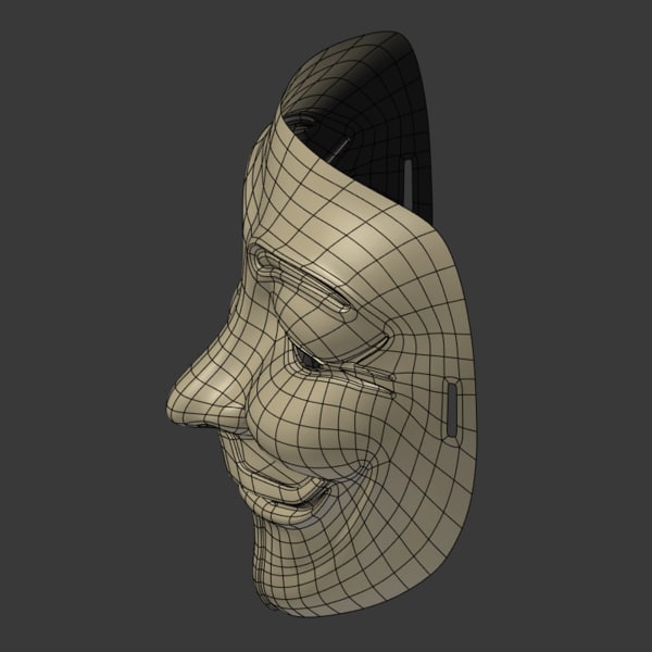 3d anonymous mask model