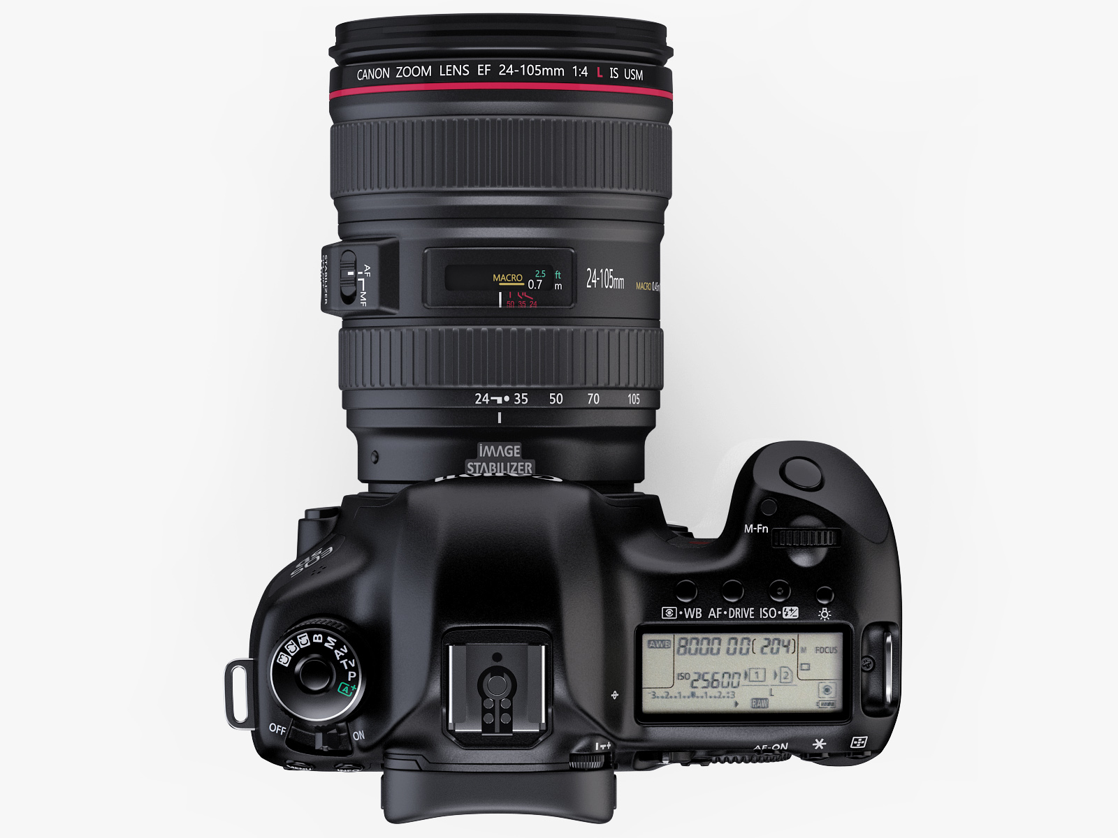 EOS 5D Mark III EF 24-105 mm da Canon Modelo 3D - TurboSquid 1046205