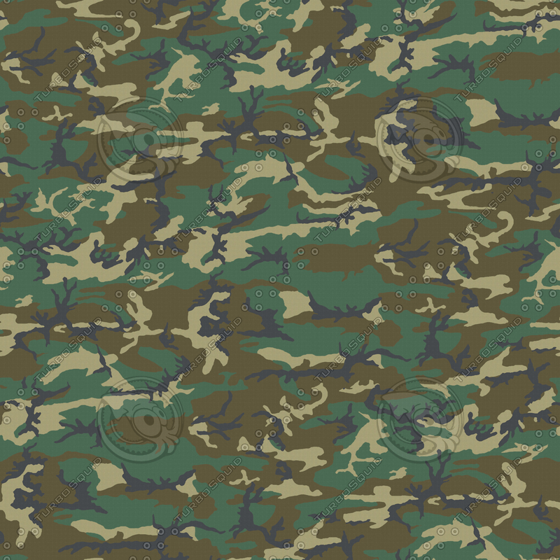 Texture JPEG camo Woodland M81