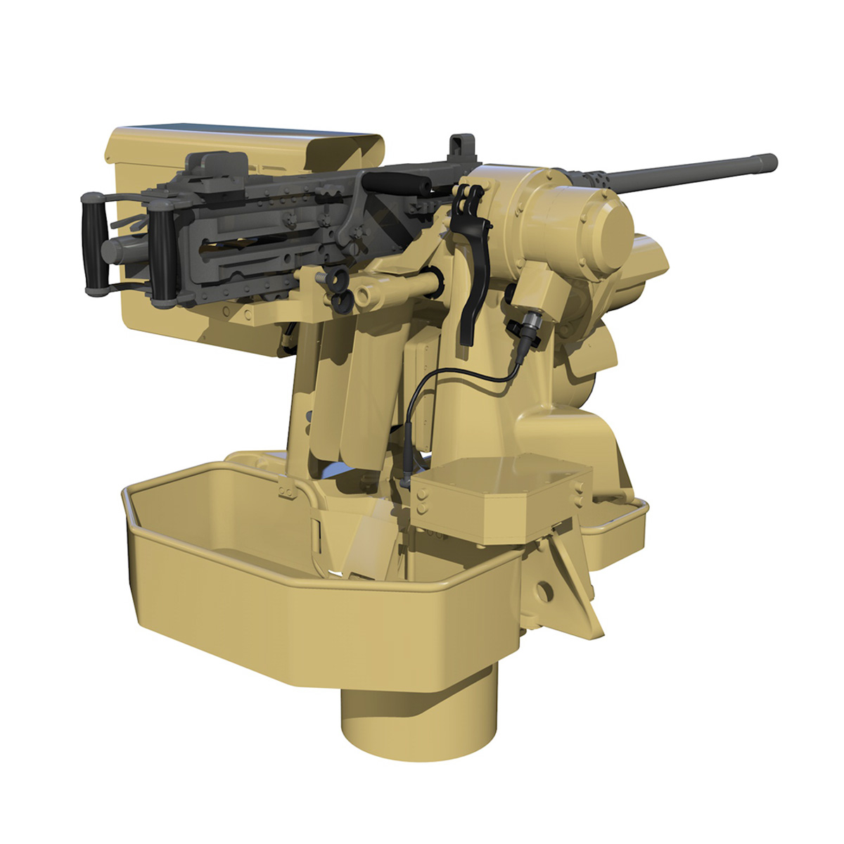 3d model kongsberg protector m151 rws