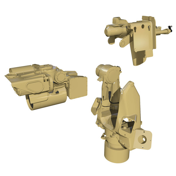 3d model kongsberg protector m151 rws