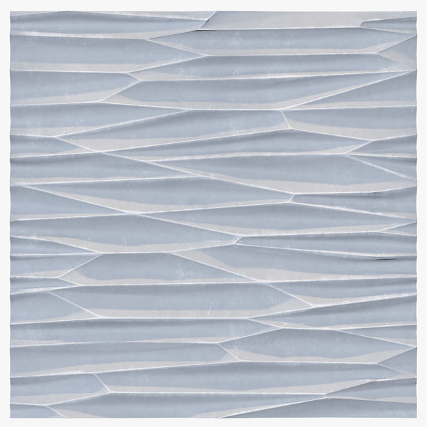 3d wall panel ice model