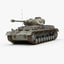 ww2 german tank panzer iv 3d model