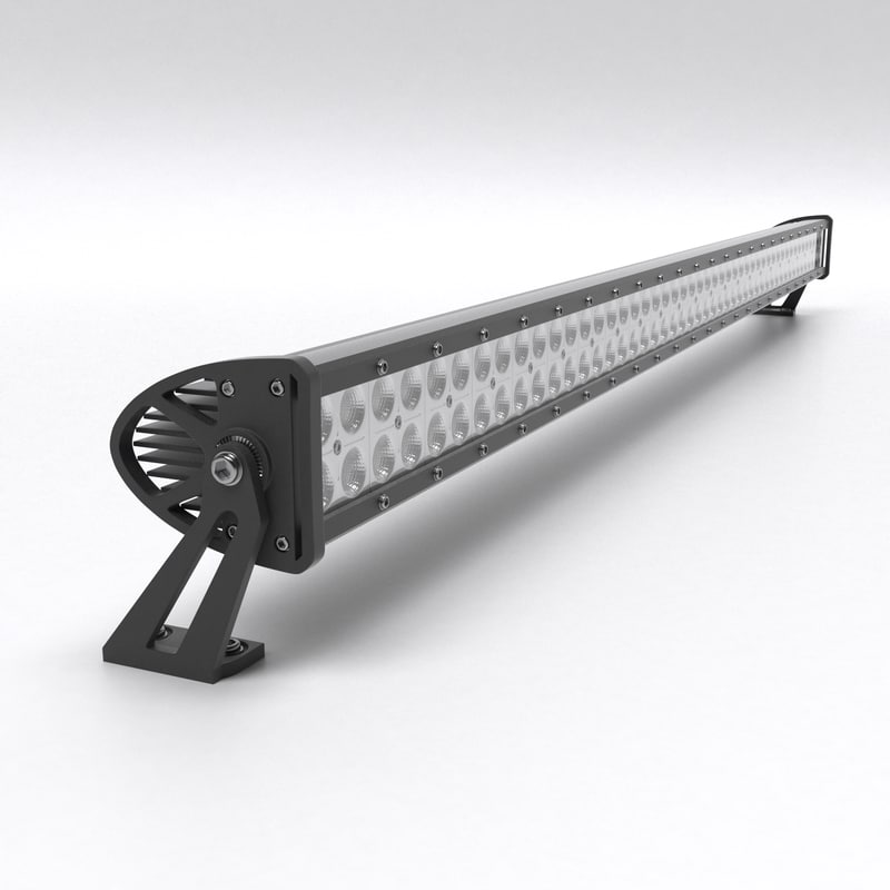 3d model led light bar