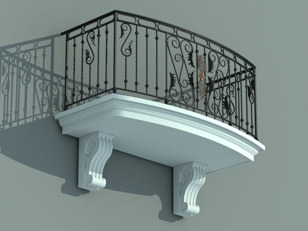 3D Balcony Models | TurboSquid
