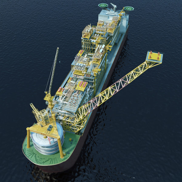 3D model shell prelude flng - TurboSquid 1201710